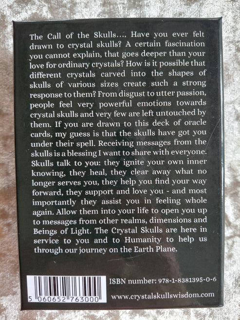 Wisdom From The Crystal Skulls Oracle Cards – Avebury Henge Shop ...